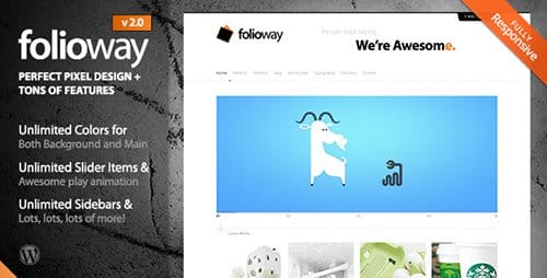 Tema FolioWay - Template WordPress - temaswordpressbr.com