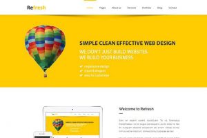 Tema Refresh - Template WordPress - temaswordpressbr.com