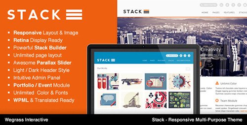 Tema Stack WeGrass - Template WordPress - temaswordpressbr.com