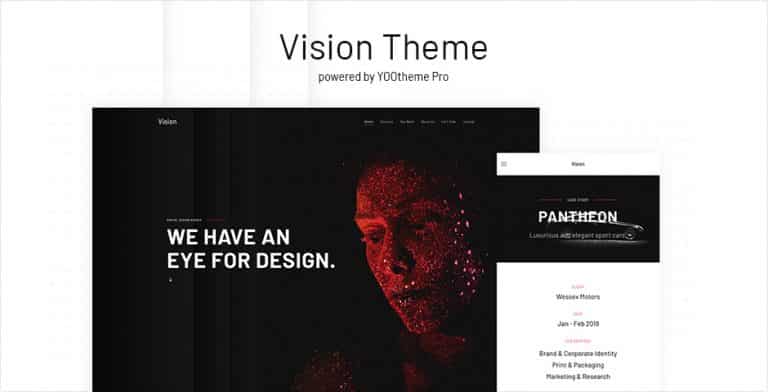 Tema Vision YooTheme - Template WordPress - temaswordpressbr.com