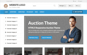 Tema Auction - Template WordPress - temaswordpressbr.com