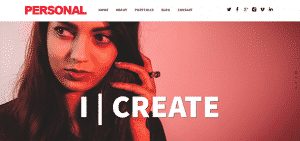 Tema Personal Portfolio - Template WordPress - temaswordpressbr.com